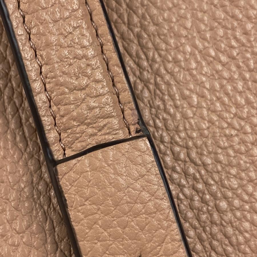 COACH コーチ ロゴ トートバッグ 2WAY ショルダーバッグ 肩掛け ラインストーン レザー ピンクベージュ 38629 レディース 中古 : リユースセレクトショップバイセル ...