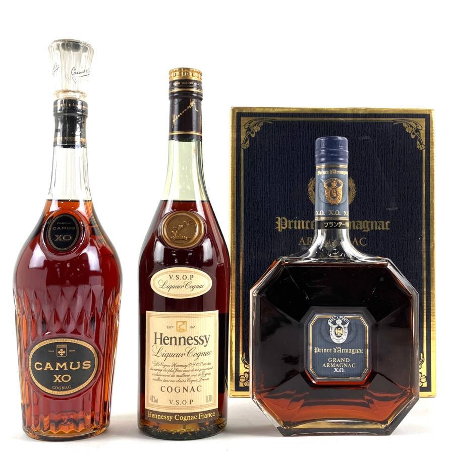CAMUS 3本 カミュ ヘネシー プリンスドアルマニャック コニャック アルマニャック 700ml ブランデー セット 古酒 : リユースセレクトショップバイセル Yahoo!店 - 通販 ...
