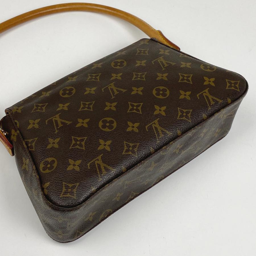 LOUIS VUITTON ルイ・ヴィトン Louis Vuitton ミニ ルーピング 肩掛け ワンショルダー ハンドバッグ モノグラム ...