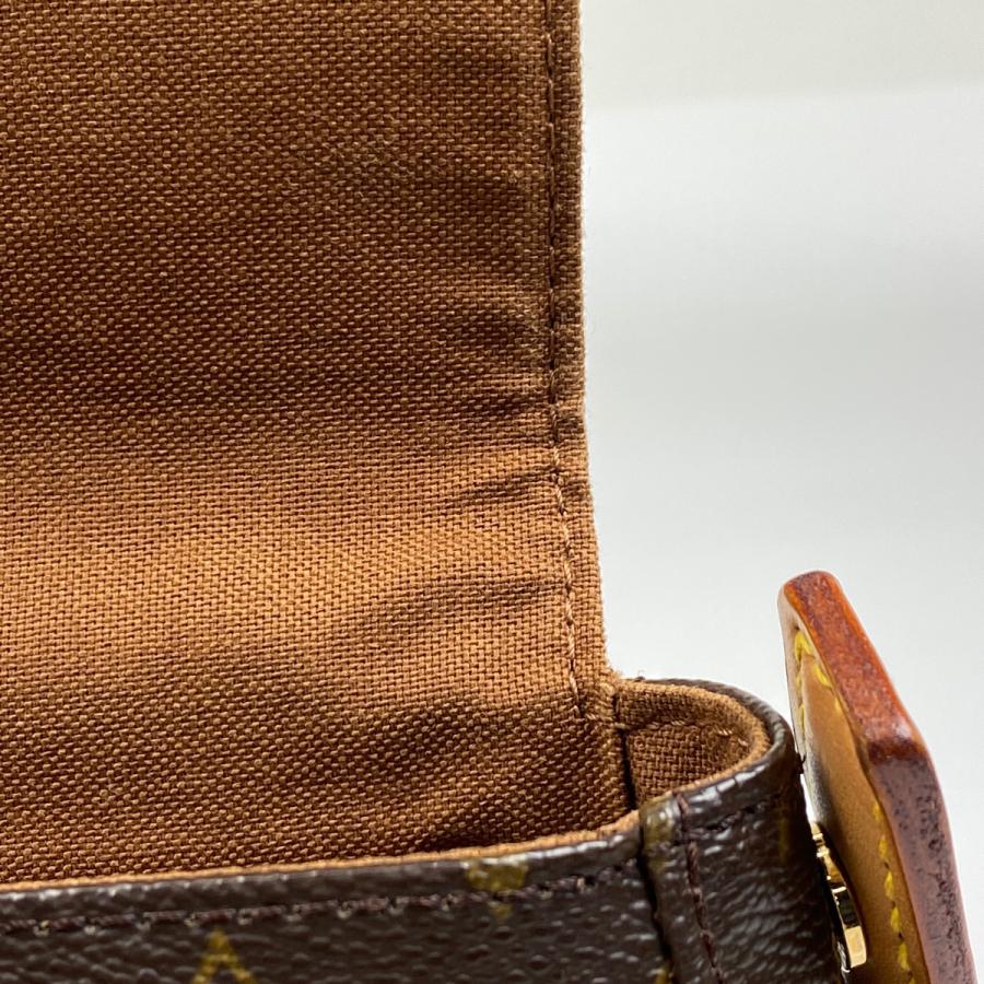 ルイ・ヴィトン Louis Vuitton ミニ ルーピング 肩掛け ワンショルダー ハンドバッグ モノグラム ブラウン M51147 ...