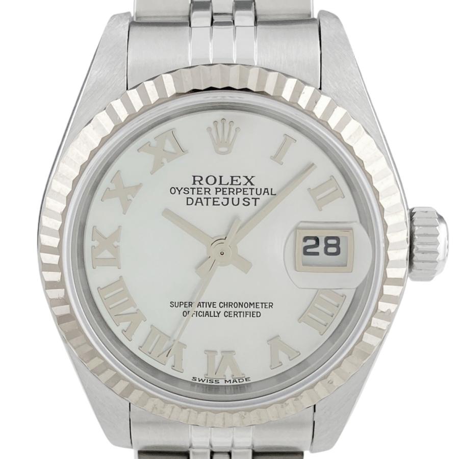 ROLEX OH済 ロレックス デイトジャスト 79174NR 腕時計 SS WG 自動巻き レディース 中古 ラッピング可 : リユースセレクトショップバイセル Yahoo!店 - 通販 ...