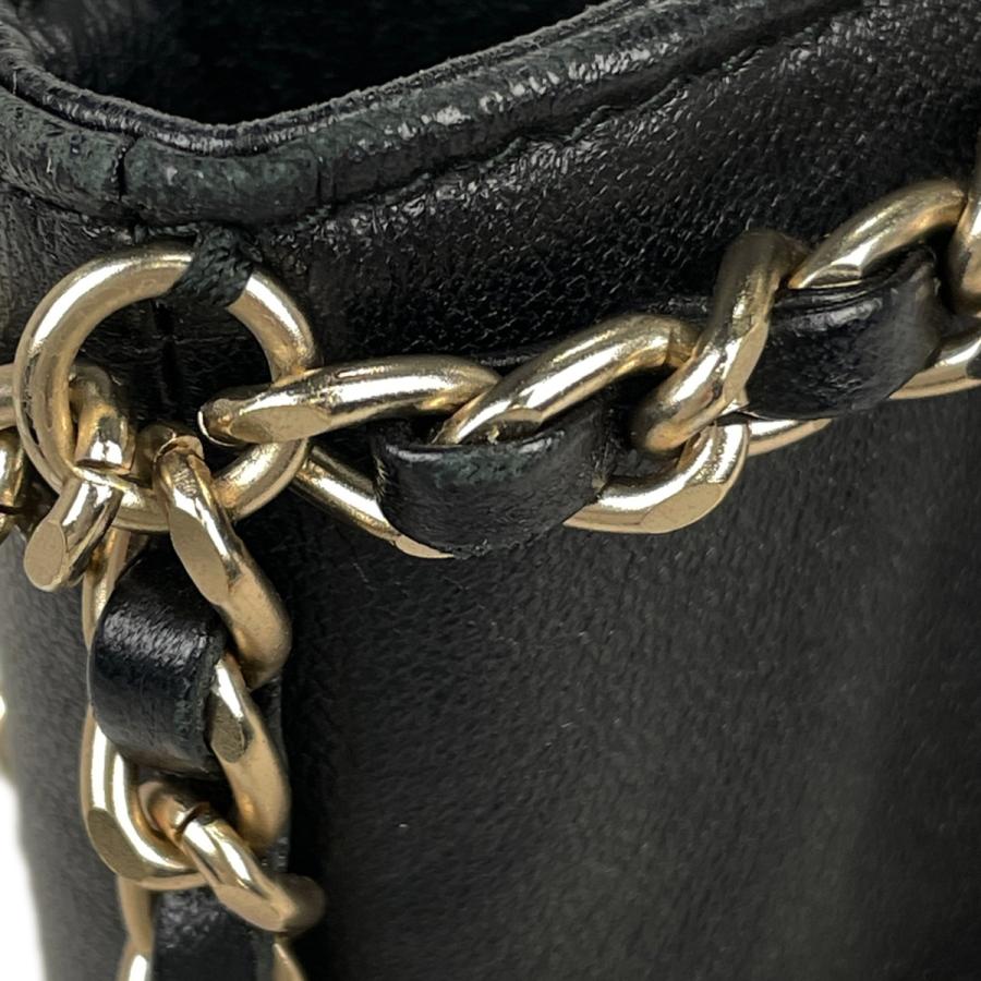 CHANEL シャネル ココマーク チェーン トートバッグ ショルダー CHANEL シャネル ココマーク チェーン トートバッグ ショルダー