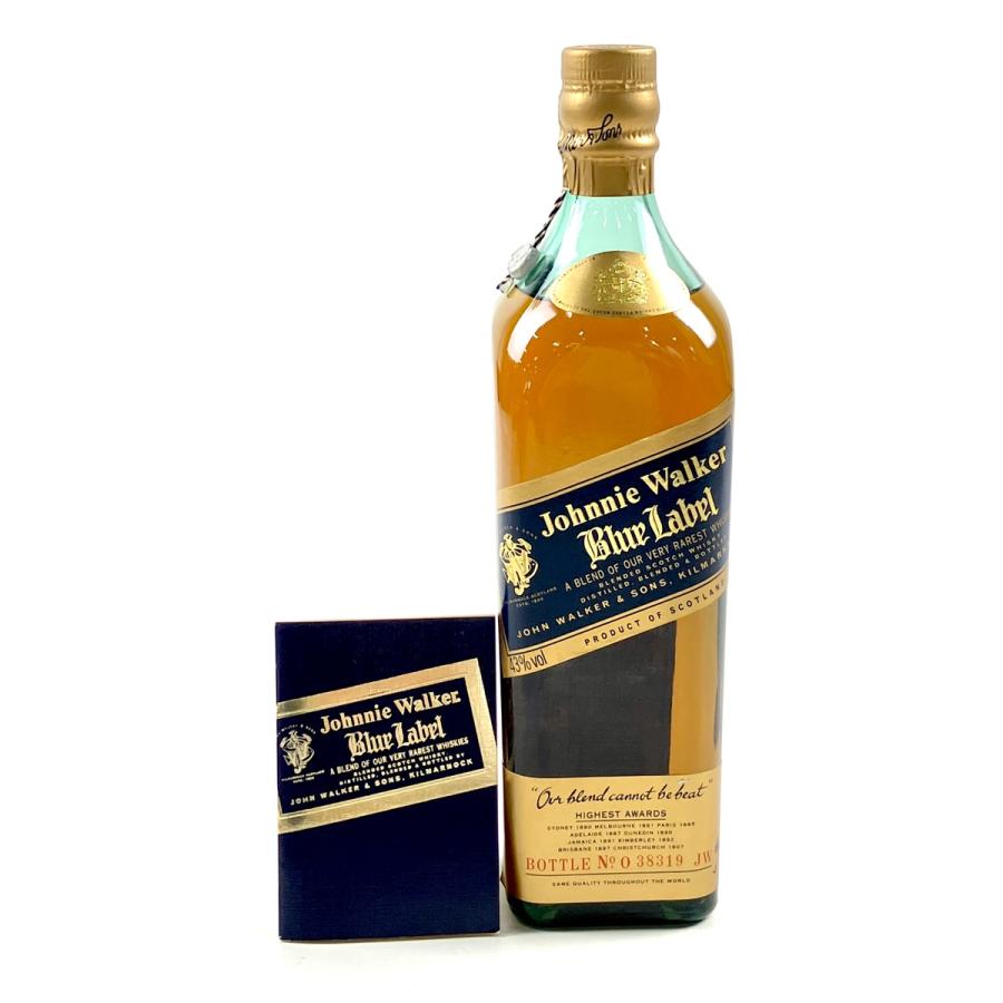 ジョニーウォーカー JOHNNIE WALKER ブルーラベル 750ml スコッチウイスキー ブレンデッド 古酒 : リユースセレクトショップバイセル Yahoo!店 - 通販 ...