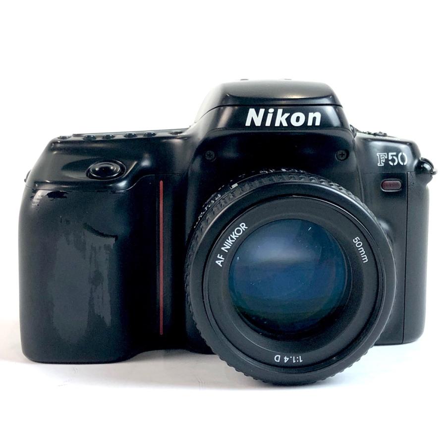 ニコン Nikon F50 + AF NIKKOR 50mm F1.4D フィルム オートフォーカス 一眼レフカメラ 中古 ...