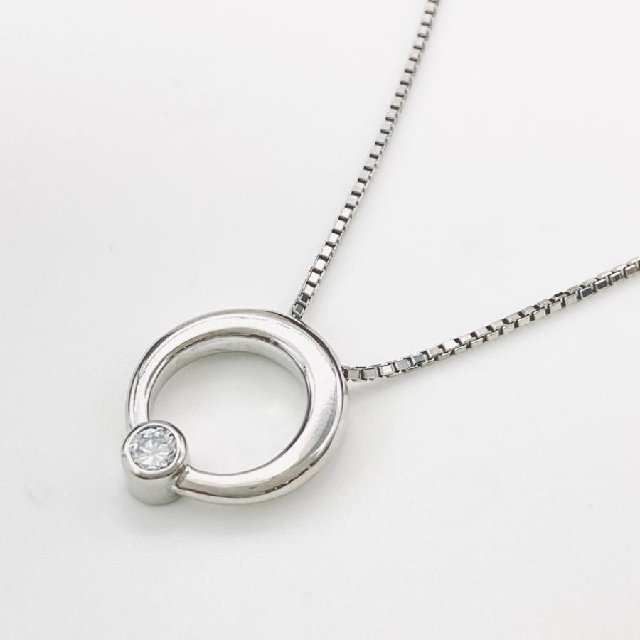 ダイヤモンド デザインネックレス プラチナ ペンダント ネックレス Pt900 Pt850 レディース 中古 : リユースセレクトショップバイセル Yahoo!店 - 通販 - Yahoo ...