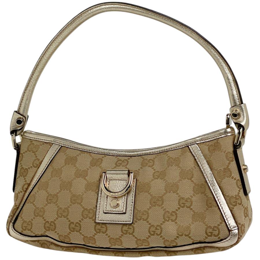 GUCCI グッチ GG柄 ハンドバッグ ワンショルダーバッグ 肩掛け ロゴ アビー キャンバス ベージュ 130939 レディース 中古 : リユースセレクトショップバイセル Yahoo!店 ...