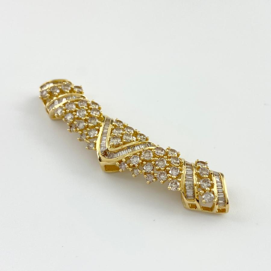 GSTV ペンダントトップ YG イエローゴールド K18 ダイヤモンド 中古 在庫一掃 ラッピング可 : リユースセレクトショップバイセル Yahoo!店 - 通販 - Yahoo!ショッピング