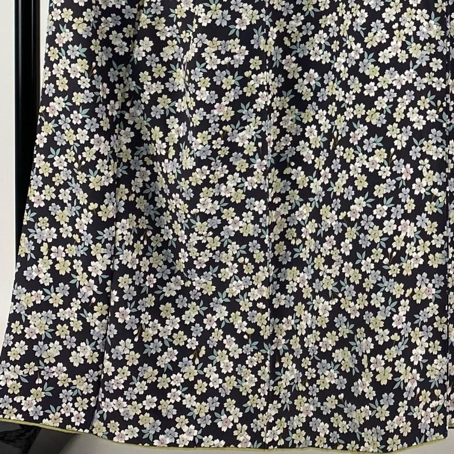 小紋 身丈159.5cm 裄丈68cm L 袷 桜 灰紫 正絹 美品 秀品 中古 : リユースセレクトショップバイセル Yahoo!店 - 通販 - Yahoo!ショッピング