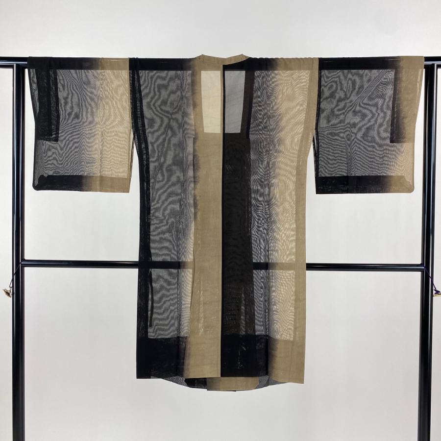 道行 身丈102cm 裄丈64cm M 和装コート 角衿 幾何学模様 ぼかし 薄茶色 正絹 秀品 中古 : 1000083060556 : リユースセレクトショップバイセル Yahoo!店 ...