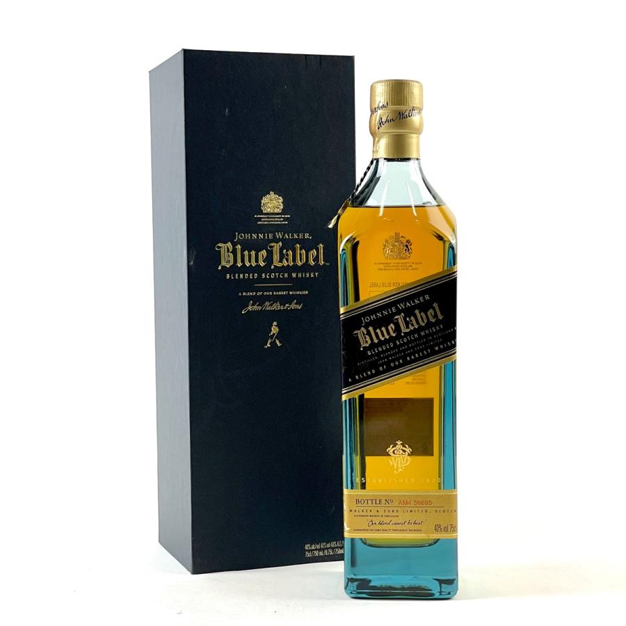 ジョニーウォーカー JOHNNIE WALKER ブルーラベル 750ml スコッチウイスキー ブレンデッド 古酒 : リユースセレクトショップバイセル Yahoo!店 - 通販 ...