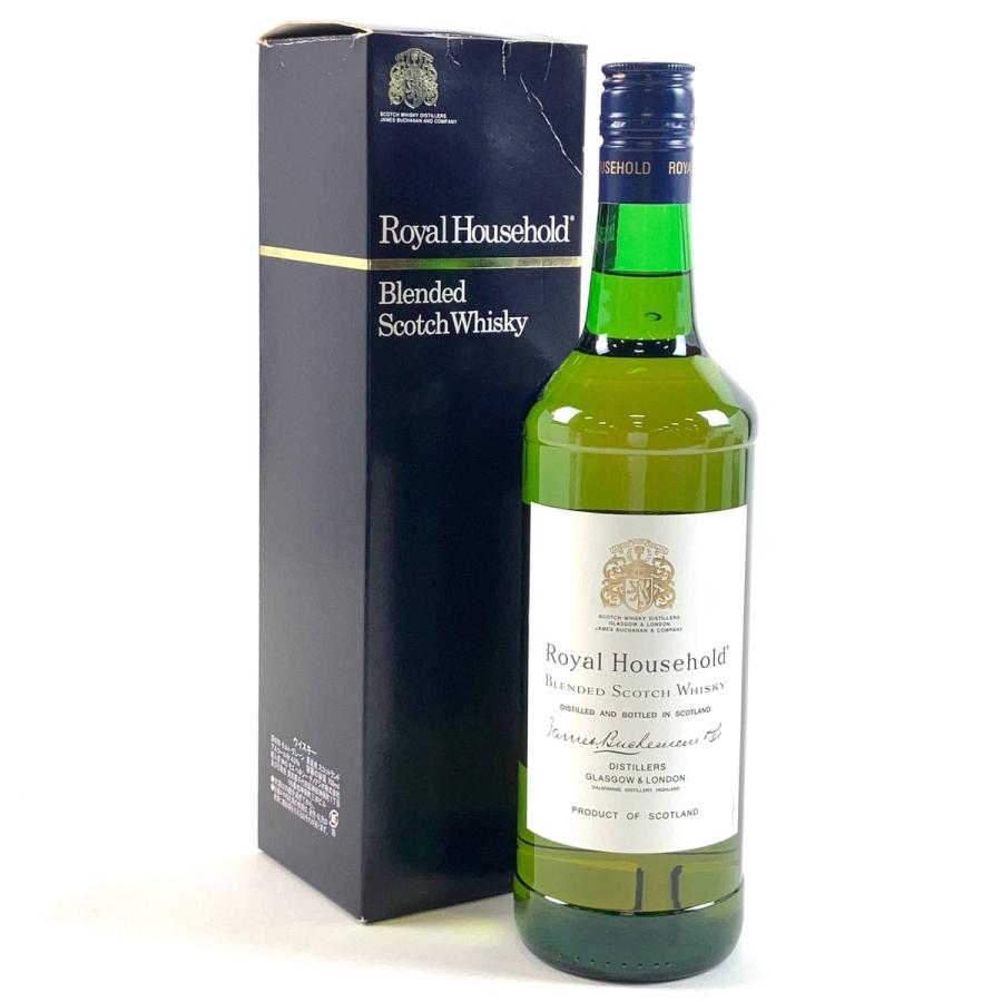 ロイヤルハウスホールド ROYAL HOUSEHOLD 750ml スコッチウイスキー ブレンデッド 古酒 : リユースセレクトショップバイ ...
