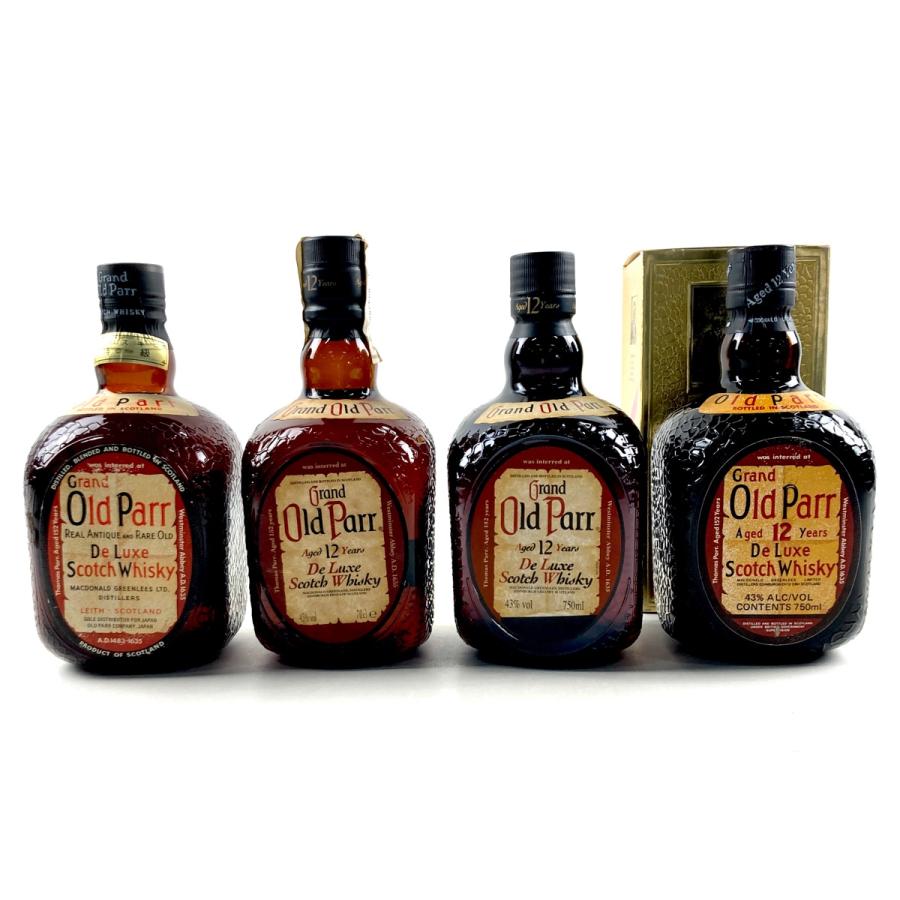 4本 オールドパー Old Parr 旧 12年 デラックス スコッチ 750ml ウイスキー セット 古酒 : リユースセレクトショップバイセル Yahoo!店 - 通販 - Yahoo ...