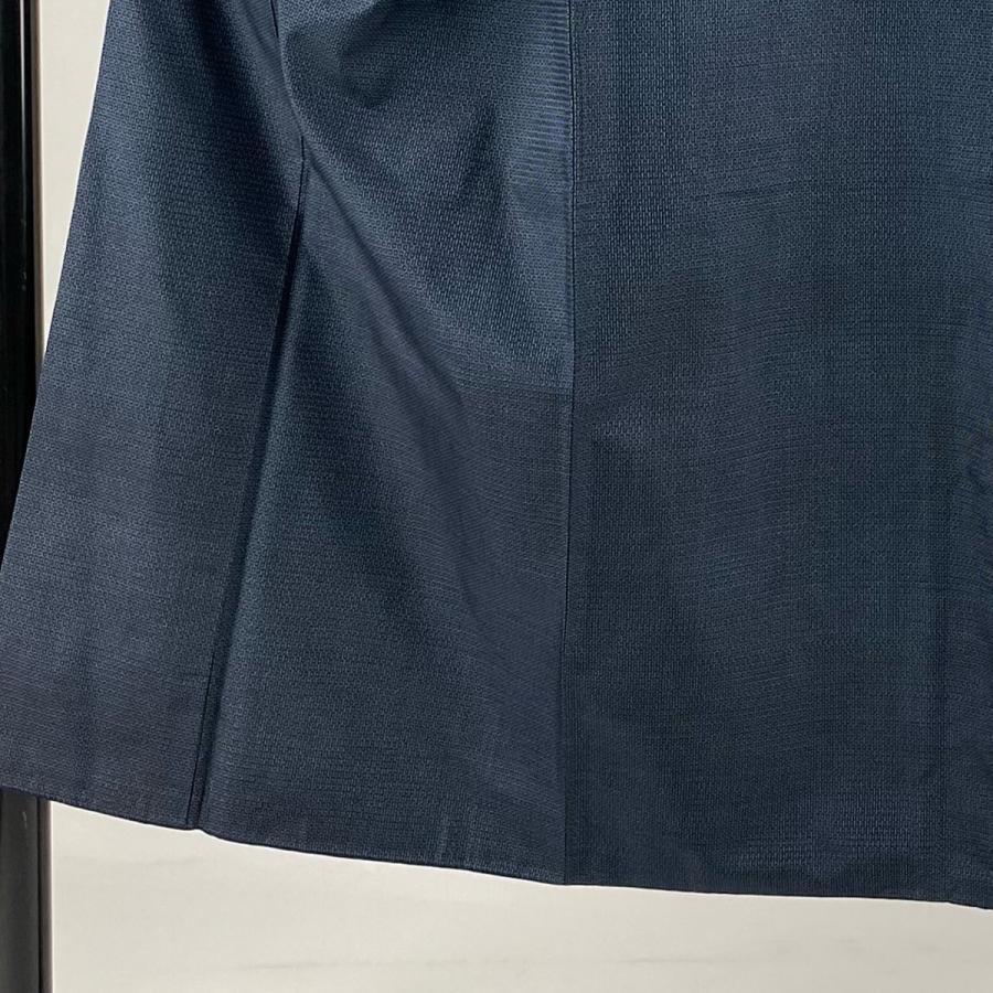 男着物 身丈142cm 裄丈66.5cm M 袷 アンサンブル 紬 亀甲絣 紺色 正絹 美品 優品 中古 : 1000086908992 : リユースセレクトショップバイセル Yahoo!店 ...