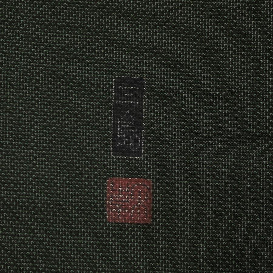 付下げ 身丈162.5cm 裄丈65cm M 袷 紬地 落款あり 家屋 人物 深緑 正絹 秀品 中古 : リユースセレクトショップバイセル Yahoo!店 - 通販 - Yahoo!ショッピング