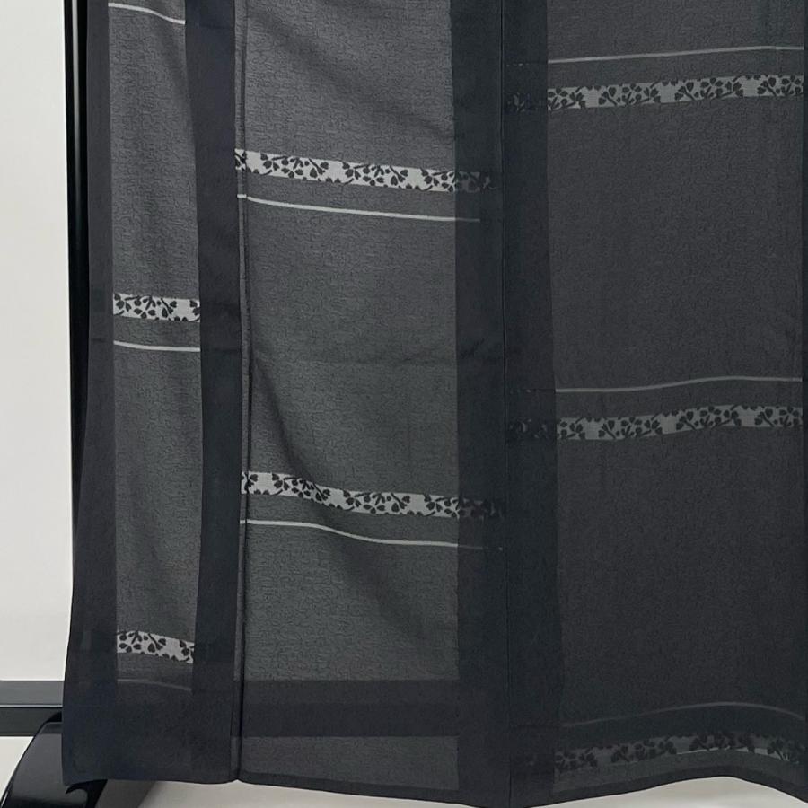 小紋 身丈166cm 裄丈66cm M 薄物 田村哲彦 落款あり 草花 墨色 正絹 名品 中古 : リユースセレクトショップバイセル Yahoo!店 - 通販 - Yahoo!ショッピング