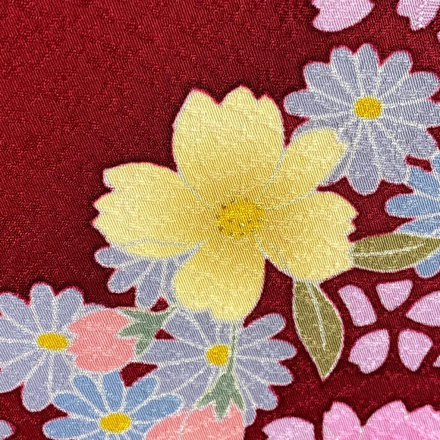 振袖 身丈159cm 裄丈69cm L 袷 袋帯フルセット 雪輪 草花 金彩 ぼかし 赤 正絹 美品 名品 中古 : リユースセレクトショップバイセル Yahoo!店 - 通販 - Yahoo ...