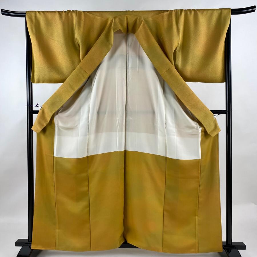 付下げ 身丈162.5cm 裄丈68cm L 袷 やまと 花車 椿 刺繍 ぼかし オレンジ 正絹 美品 秀品 中古 : リユースセレクトショップバイセル Yahoo!店 - 通販 ...