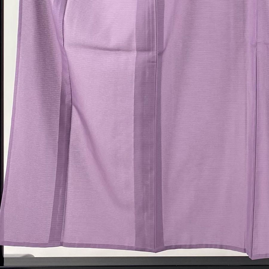 色無地 身丈155.5cm 裄丈64cm M 薄物 人間国宝 羽田登喜男 絽 さんび 洗える着物 落款あり 紫 化繊 優品 一つ紋 中古 : リユースセレクトショップバイセル Yahoo!店 ...