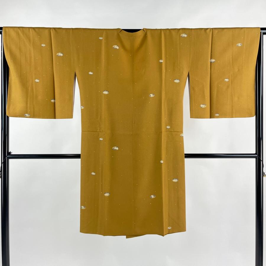 道行 身丈102cm 裄丈66cm M 和装コート 角衿 うさぎ 山吹茶色 正絹 逸品 中古 : リユースセレクトショップバイセル Yahoo!店 - 通販 - Yahoo!ショッピング