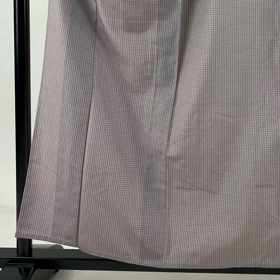 紬 身丈156.5cm 裄丈65cm M 単衣 格子 薄紫 正絹 美品 秀品 中古 : リユースセレクトショップバイセル Yahoo!店 - 通販 - Yahoo!ショッピング