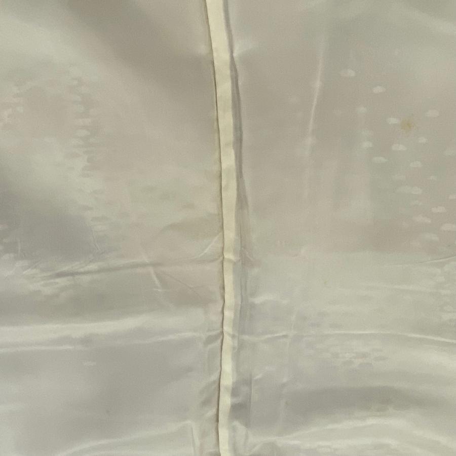 訪問着 身丈165cm 裄丈68.5cm L 袷 扇面 草花 金彩 染め分け 薄茶色 正絹 秀品 中古 : リユースセレクトショップバイセル Yahoo!店 - 通販 - Yahoo!ショッピング