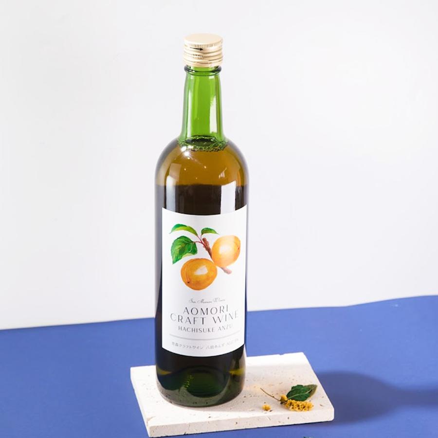 青森クラフトワイン 八助あんず 日本ワイン やや甘口 720ml/サンマモルワイナリー／青森県 : 日本酒・日本ワインの販売 海琳堂 Yahoo!店 - 通販 - Yahoo!ショッピング