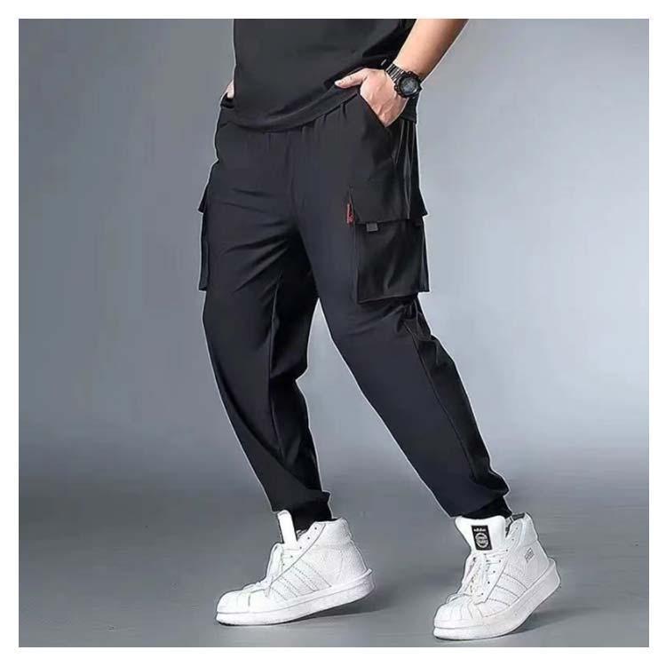 接触冷感 夏 L〜8XL！カーゴパンツ 冷感パンツ メンズ ひんやり カジュアルパンツ ストレッチ ロングパンツ 6ポケット : ヘルシーライフスタイル - 通販 - Yahoo!ショッピング