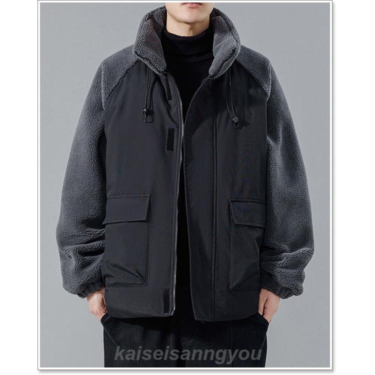 ジャンパー メンズ コート 中綿入り 防寒 暖かい 秋 冬 カジュアル 厚手 大きいサイズも充実 : ks-abm-at68 : ヘルシーライフスタイル - 通販 - Yahoo!ショッピング