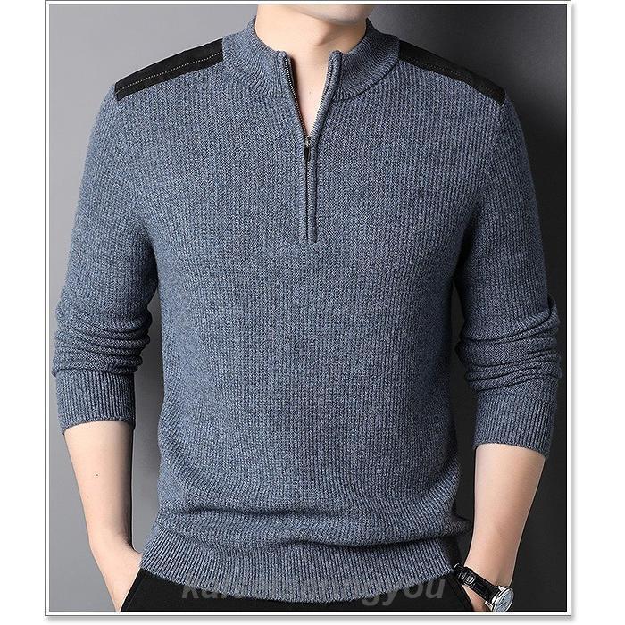 セーター メンズ ハーフジップ ウール ニット ジッパー ブランド vネック ハイネック多数 40代 50代 : ks-abm-tp573 : ヘルシーライフスタイル - 通販 - Yahoo ...