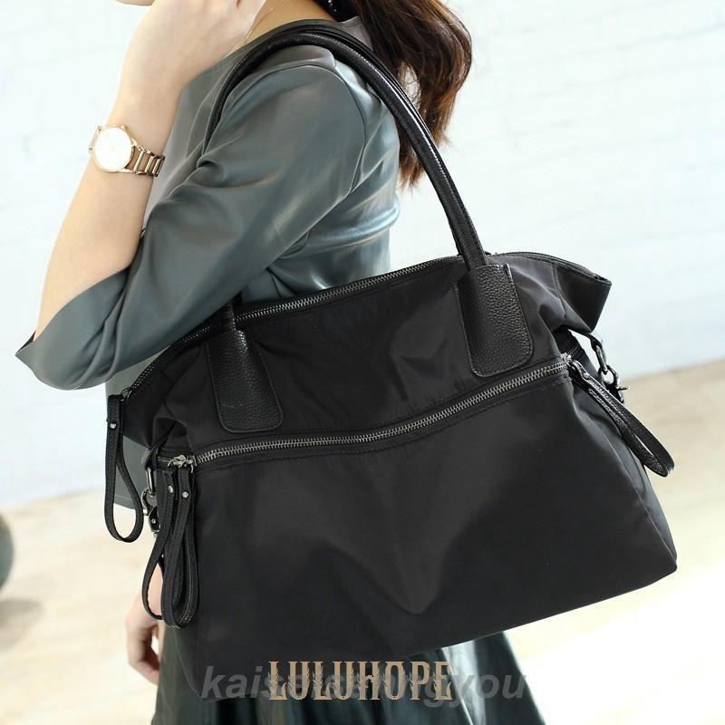 ハンドバッグ レディース A4対応 通勤 トートバッグ 軽量 ナイロンバッグ 2way ショルダーバッグ 斜めがけ 軽い 肩掛け 通勤 お出掛け おしゃれ : ks-b23-bagl15 ...