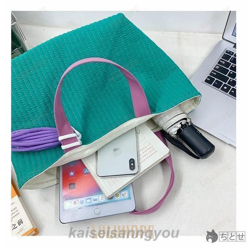 トートバッグ ヌビバッグ イブルバッグ ショルダーバッグ ハンドバッグ レディース 鞄 カバン 大容量 大きい シンプル 無地 布 かわいい おしゃれ : ks-b23-bagl422 ...