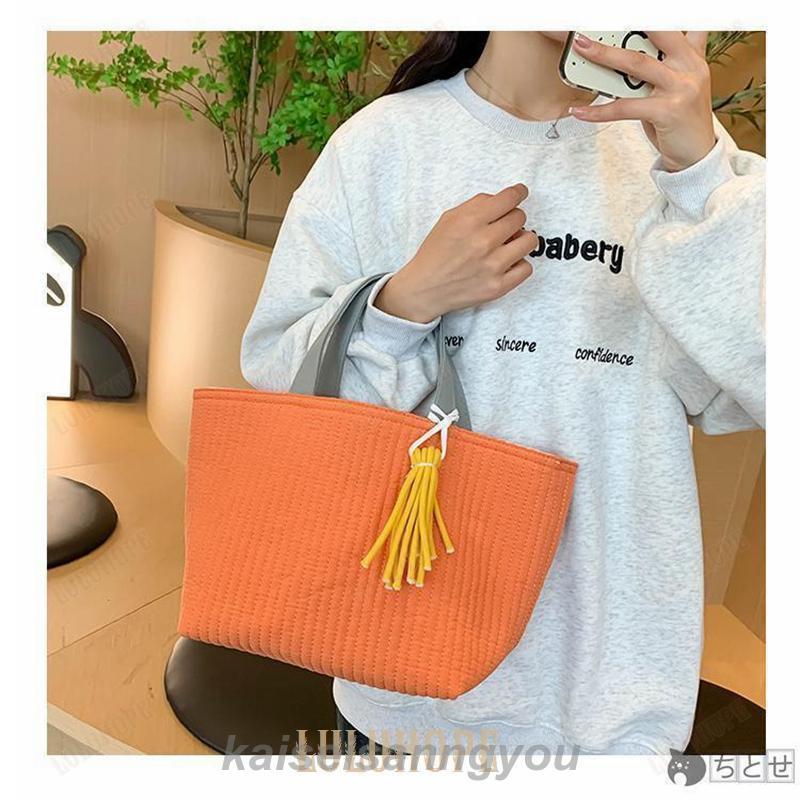 トートバッグ ヌビバッグ イブルバッグ ショルダーバッグ ハンドバッグ レディース 鞄 カバン 大容量 大きい シンプル 無地 布 かわいい おしゃれ : ks-b23-bagl422 ...