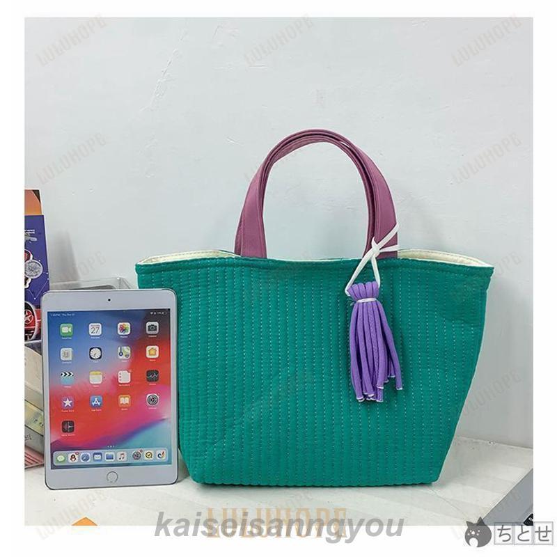 トートバッグ ヌビバッグ イブルバッグ ショルダーバッグ ハンドバッグ レディース 鞄 カバン 大容量 大きい シンプル 無地 布 かわいい おしゃれ : ks-b23-bagl422 ...