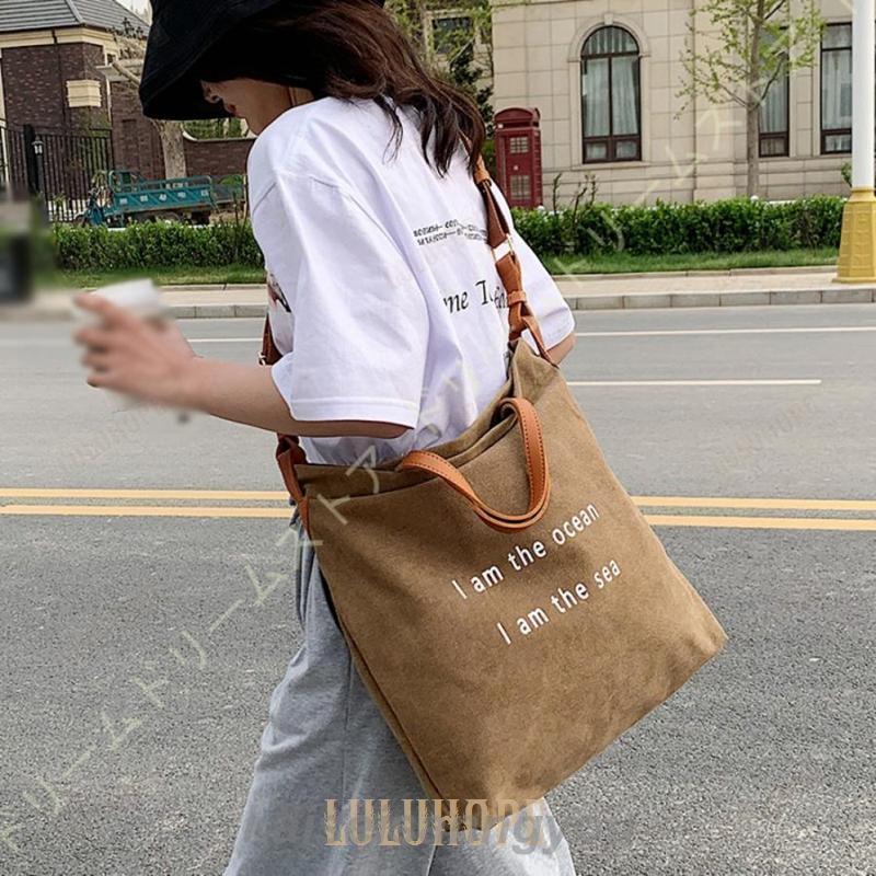 トートバッグ キャンバス 2way 大容量 かわいい オールシーズン おしゃれ 帆布 たっぷり収納 軽い 斜め掛け 通勤バッグ お着替えバッグ ファスナー付き 大きめ : ks-b23 ...