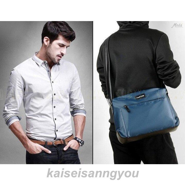 ショルダーバッグ バッグ ショルダー かばん 鞄 撥水 丈夫 メンズ シンプル 大容量 カジュアル ビジネス 通勤 男性 プレゼント : ks-b23-bagm138 : ヘルシー ...