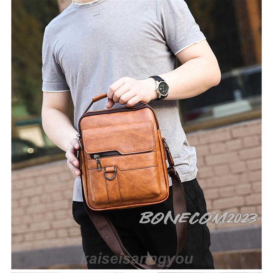 ショルダーバッグ メンズ 手提げ おしゃれ 斜め掛け カバン 肩掛け 小物入れ レザーバッグ 新作 父の日 : ks-b23-bagm24 : ヘルシーライフスタイル - 通販 - Yahoo ...