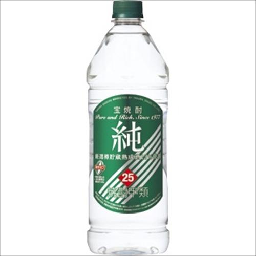 (ケース販売)(送料無料(九州・沖縄除く)) 宝 純 ペット 25度 1920ml 6本 : 開成屋 - 通販 - Yahoo!ショッピング