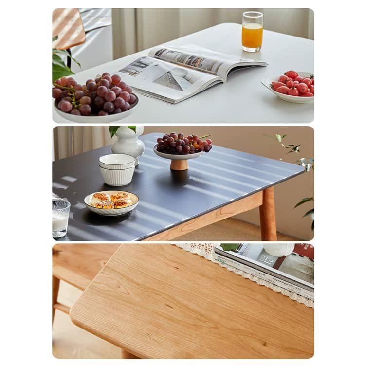 「幅70 80 95 110 120 140 160 180cm」テーブル ダイニング セラミック天板 長方形 正方形 チェリー材 無垢材 北欧 : MUTUKI - 通販 - Yahoo ...