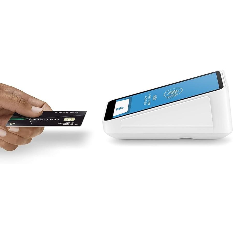 Square ターミナル|プリンター内蔵型、キャッシュレス決済端末|ポータブルPOS端末 ホワイト / A-SKU-0609 : 快適NETショップ - 通販 - Yahoo!ショッピング