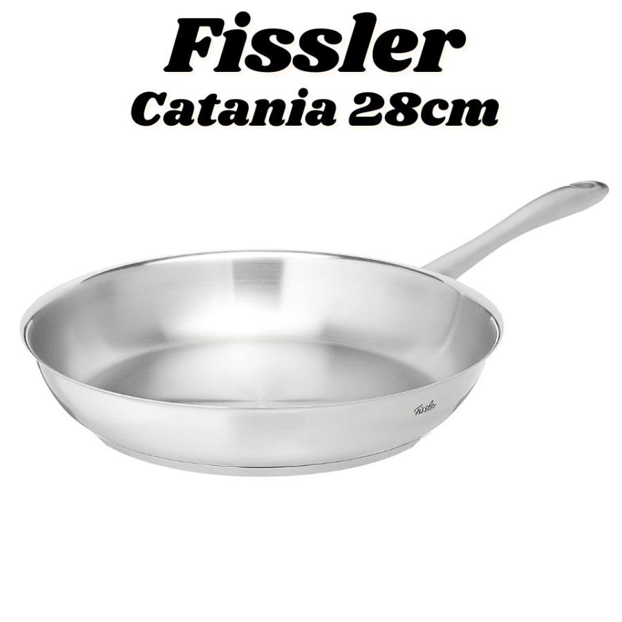 Fissler フィスラー (Fissler) フライパン 28cm カターニャ ガス火/IH対応 オーブン使用可 オールステンレス : nico 25 SHOP - 通販 - Yahoo ...