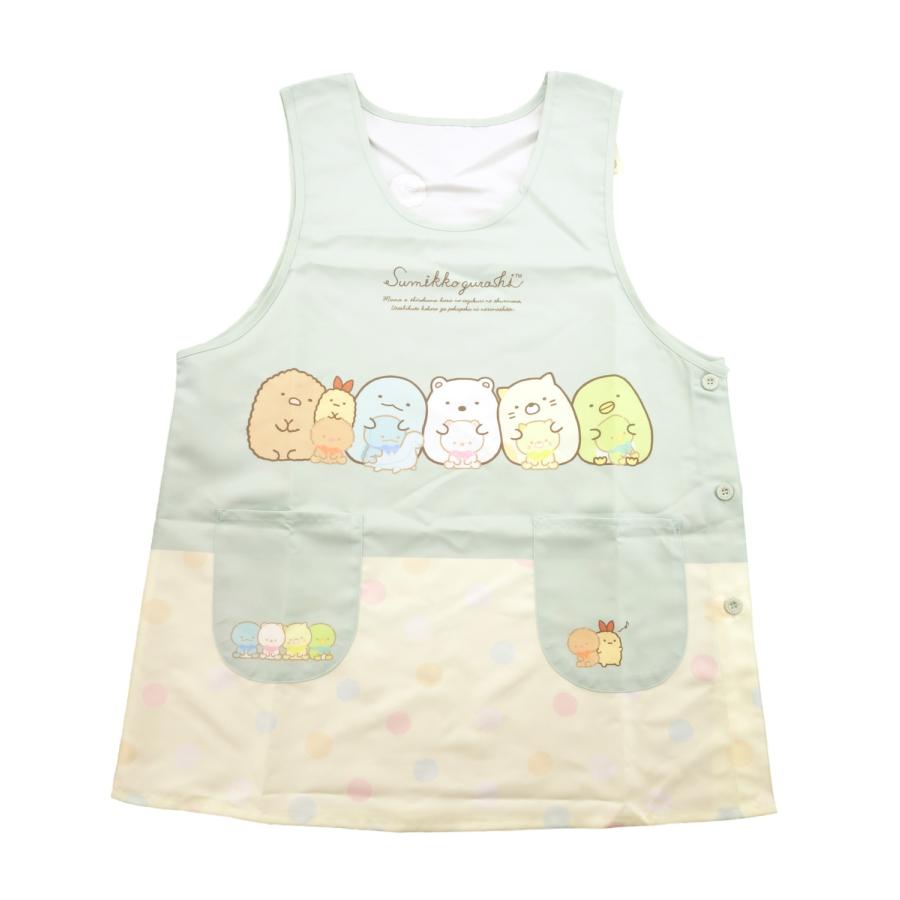 すみっコぐらし エプロン 大きいサイズ 3L4L 転写 サイドボタン 保育士 キャラクター 44327-4L : 快適屋キャラエプ Yahoo!店 - 通販 - Yahoo!ショッピング