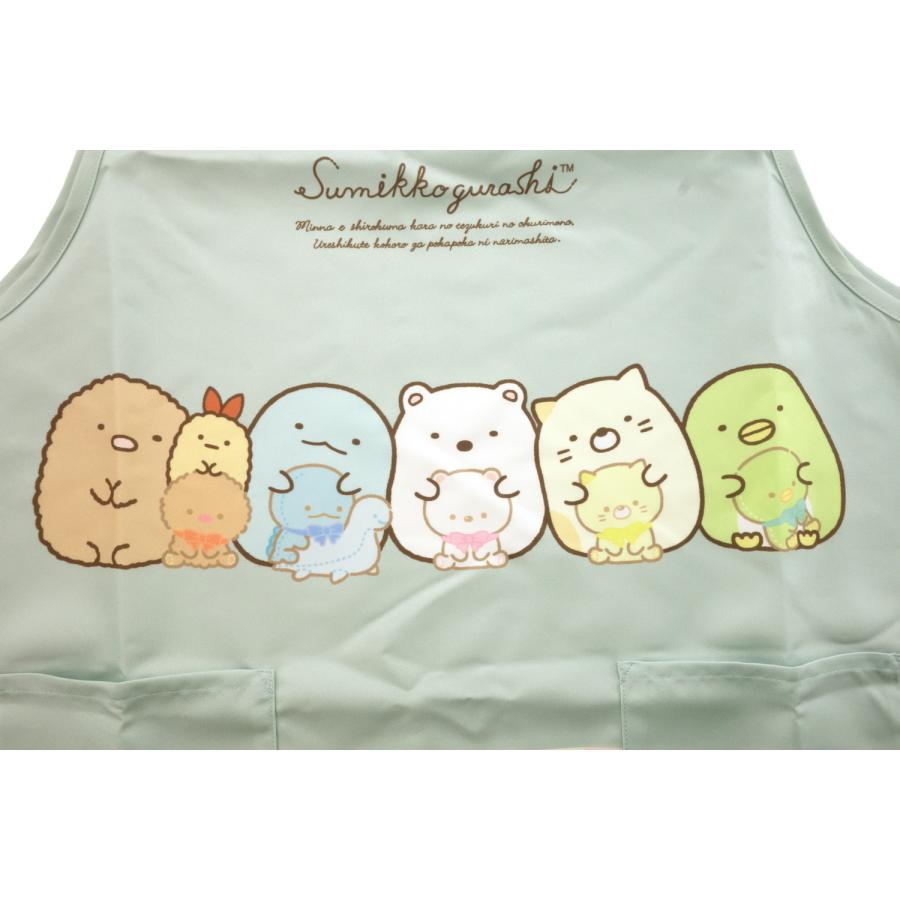 すみっコぐらし エプロン 大きいサイズ 3L4L 転写 サイドボタン 保育士 キャラクター 44327-4L : 快適屋キャラエプ Yahoo!店 - 通販 - Yahoo!ショッピング