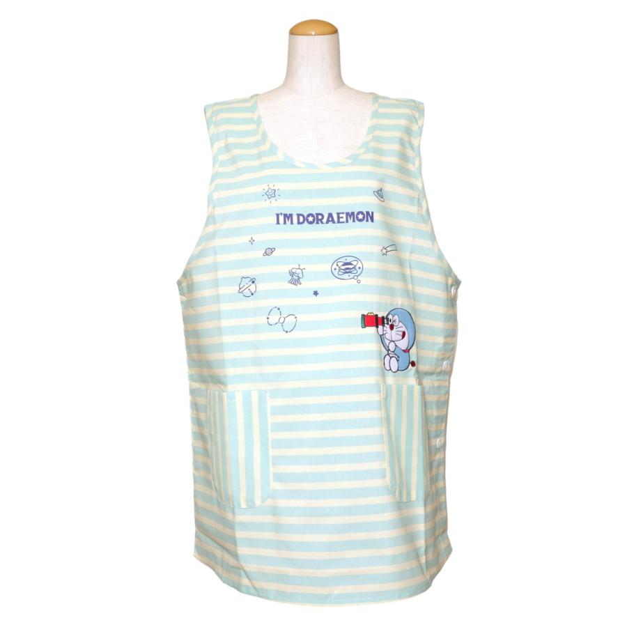 ドラえもん エプロン 大きいサイズ 3L4Lサイドボタン 保育士 キャラクター 45257-4L : 快適屋キャラエプ Yahoo!店 - 通販 - Yahoo!ショッピング