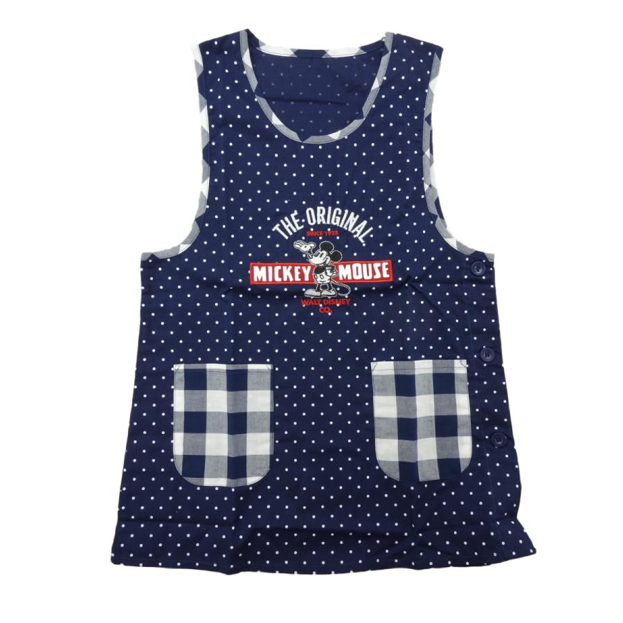 ミッキー 子ども 120-140cm アップリケ エプロン AP-MK-19 : 快適屋キャラエプ Yahoo!店 - 通販 - Yahoo!ショッピング