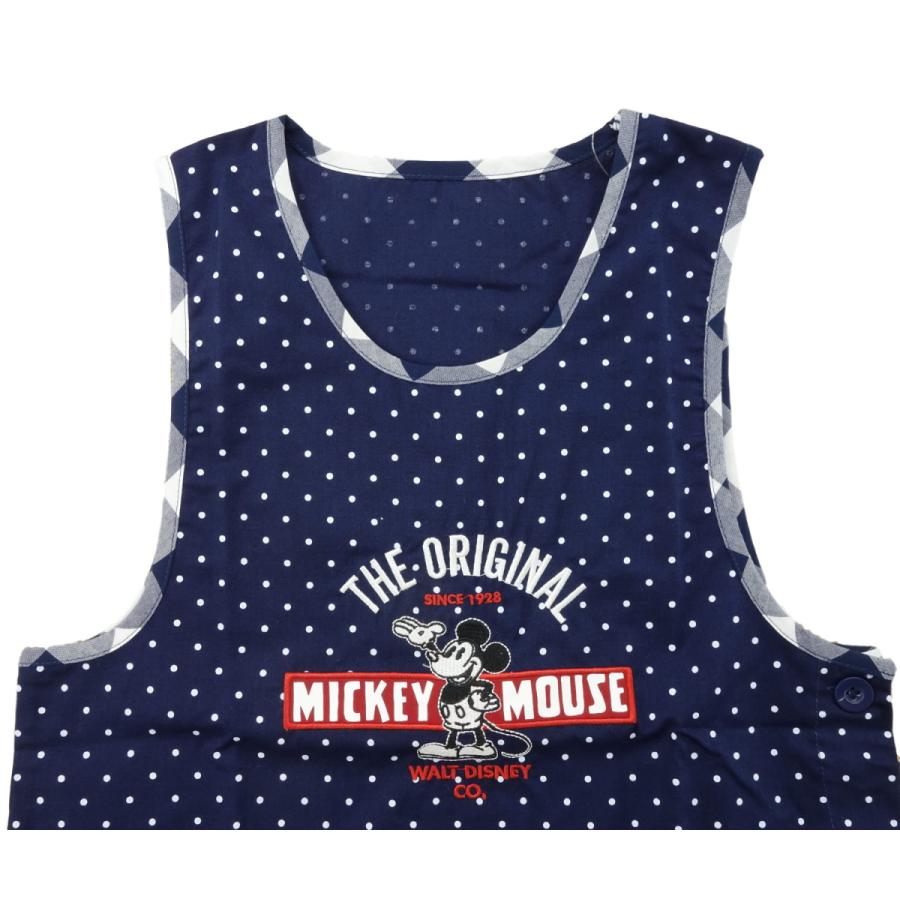 ミッキー 子ども 120-140cm アップリケ エプロン AP-MK-19 : 快適屋キャラエプ Yahoo!店 - 通販 - Yahoo!ショッピング