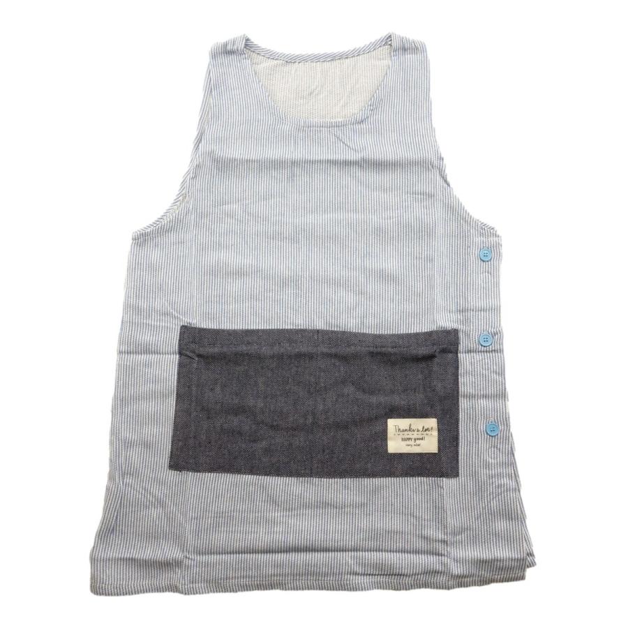 ヒッコリー エプロン 左サイドボタン HR-210-H : 快適屋キャラエプ Yahoo!店 - 通販 - Yahoo!ショッピング