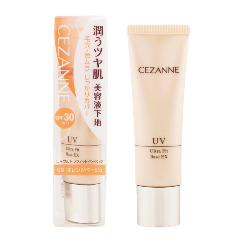 CEZANNE セザンヌ UVウルトラフィットベースEX SPF30 PA++ 00 オレンジベージュ 30g ベースメイク 化粧下地 コントロールカラー[ギフトラッピング対応] : かい ...