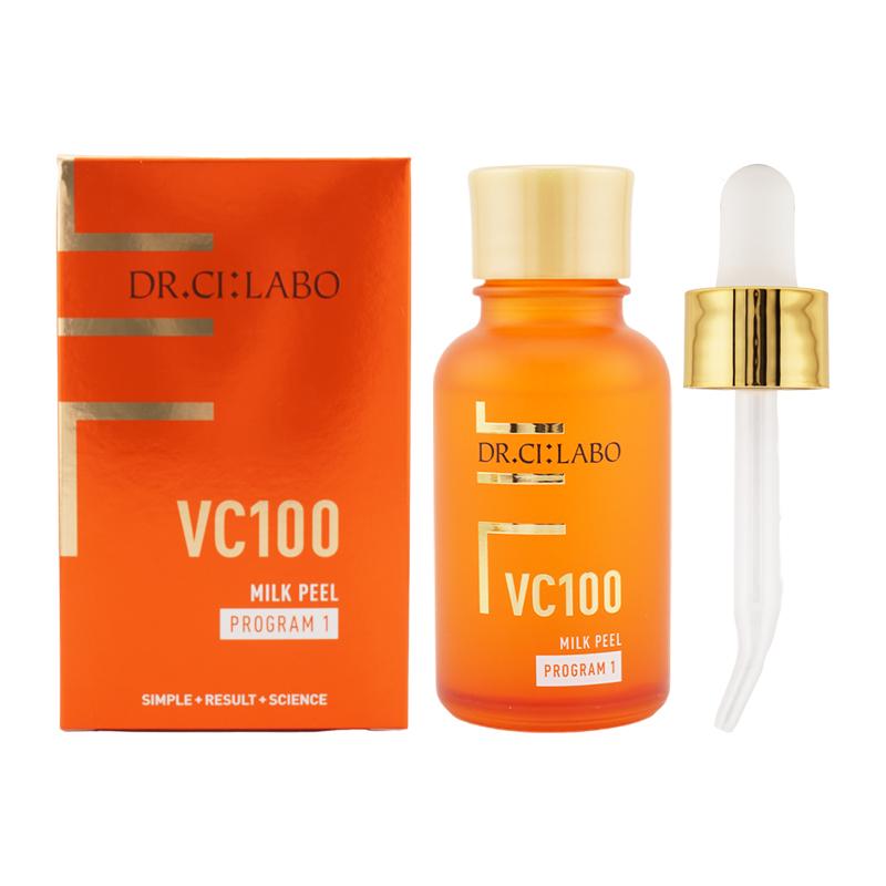 Dr.Ci：Labo Dr.Ci:Labo ドクターシーラボ VC100ミルクピールプログラム1 30ml ミルク美容液 無香料 無着色 無鉱物油 パラベンフリー[ギフトラッピング対応 ...