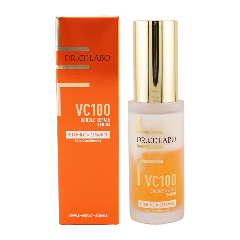 Dr.Ci：Labo DR.CI:LABO ドクターシーラボ VC100ダブルリペアセラム 30ml 2層式美容液 ビタミンC 乳液[ギフトラッピング対応] : かいちゃんのお店 - 通販 ...
