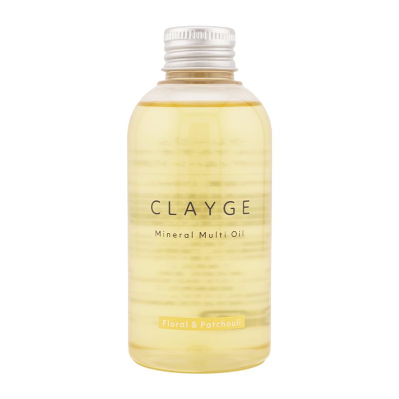 [2個セット]CLAYGE クレージュ ミネラルマルチオイル 150ml ヘア ボディ ハンド ネイル フローラル＆パチュリの香り[ギフトラッピング対応] : clayge4099-2 ...